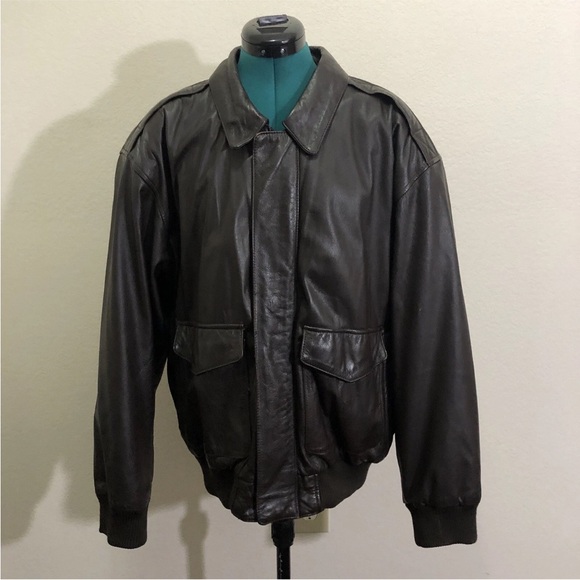 American Born | Jackets & Coats | Vintage American Born Flight Jacket ...